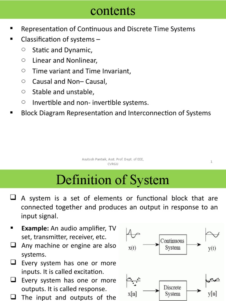 Module 2 Fundamentals of Systems | PDF | System | Electrical Engineering