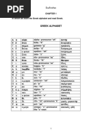 Greek Handwriting - Handwritten Greek Letters - How To Handwrite in ...