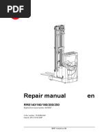 Toyota BT Reflex RRE200 Reach Forklift Reach Trucks Service Repair ...