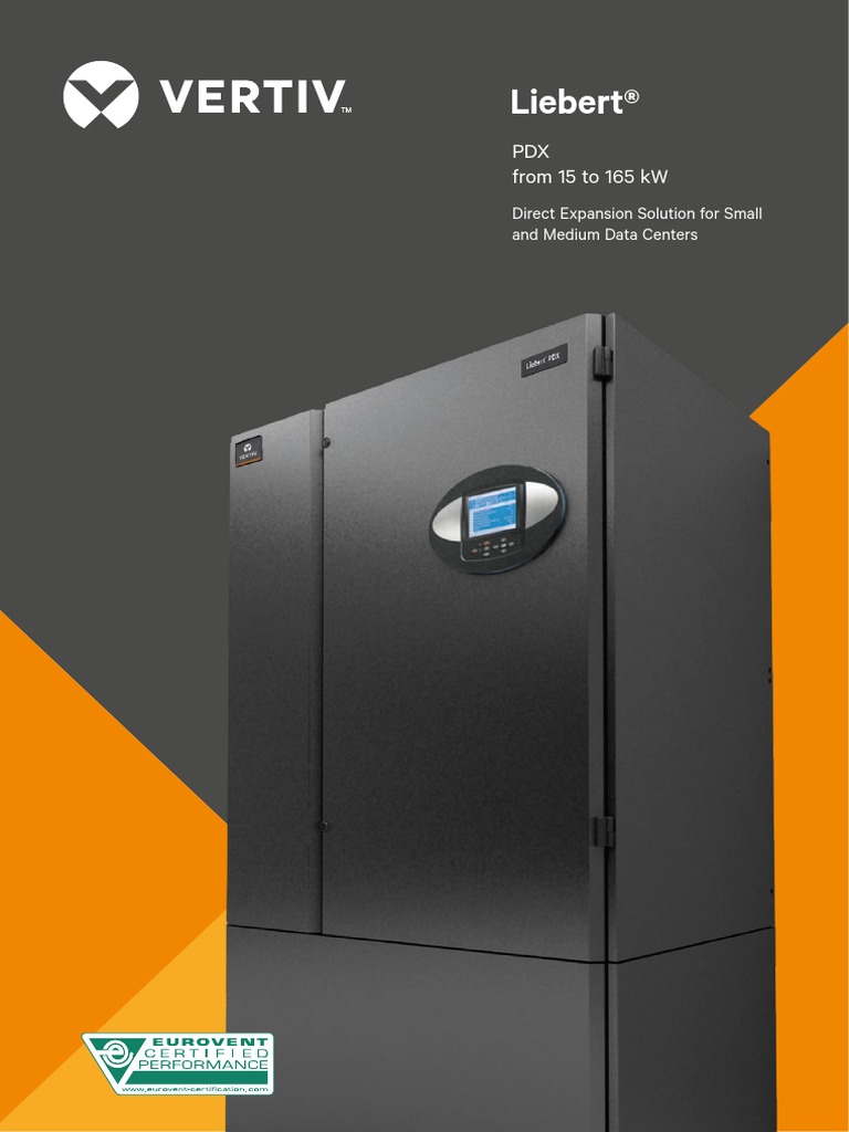 Liebert PDX 15 120 KW Brochure English PDF | PDF | Data Center | Heat ...