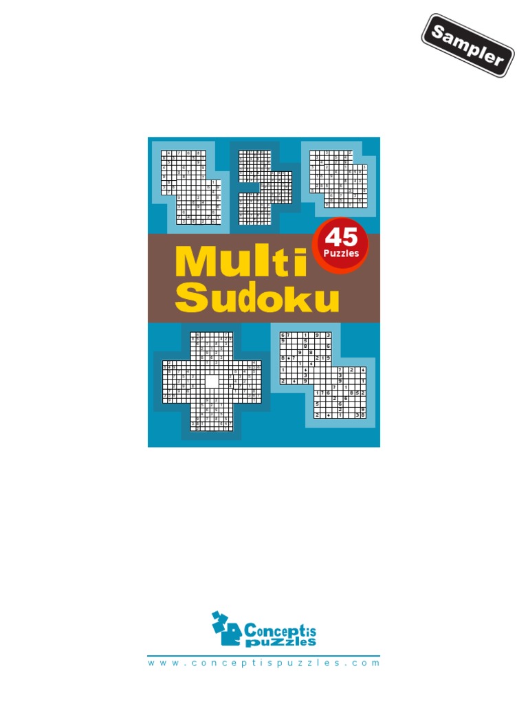 Multi Sudoku Puzzle Guide | PDF | Logic Puzzles | Np Complete Problems