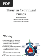 Experimental Analysis of Axial Thrust in Pumps | PDF | Pump | Rotation Around A Fixed Axis
