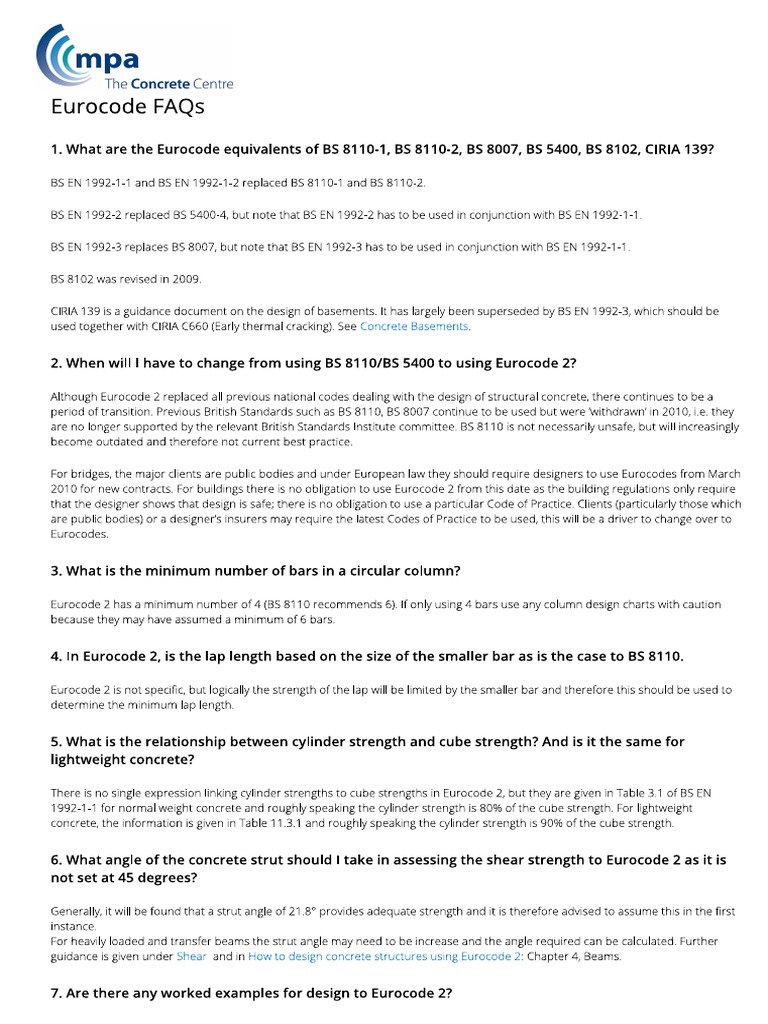 Design Considerations for Concrete Cover in Accordance with Eurocode 2 ...