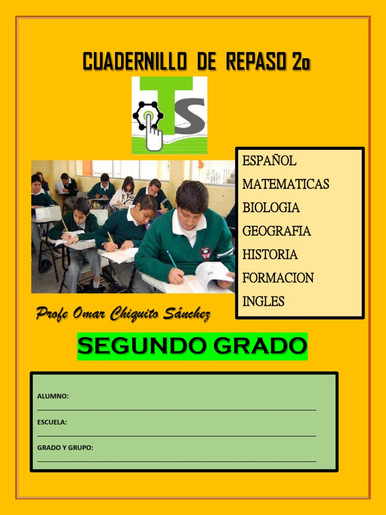 Cuadernillo de Repaso para Segundo Grado | PDF | Napoleón | Evolución