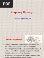 35.cupping Therapy Points | PDF | Massage | Traditional Chinese Medicine