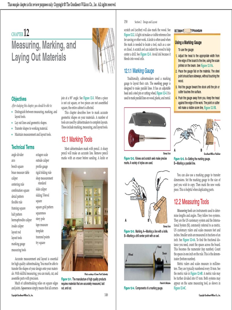 Tools and Materials in Laying Out' | PDF | Tools | Nature