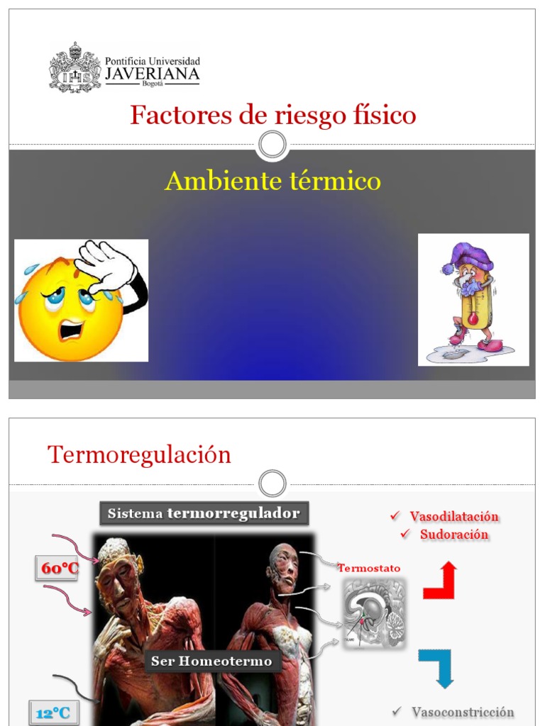 Ambiente Térmico | PDF | Humedad relativa | Temperatura