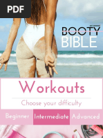Natalie Jill - Home Workout Book | PDF | Anatomical Terms Of Motion | Foot