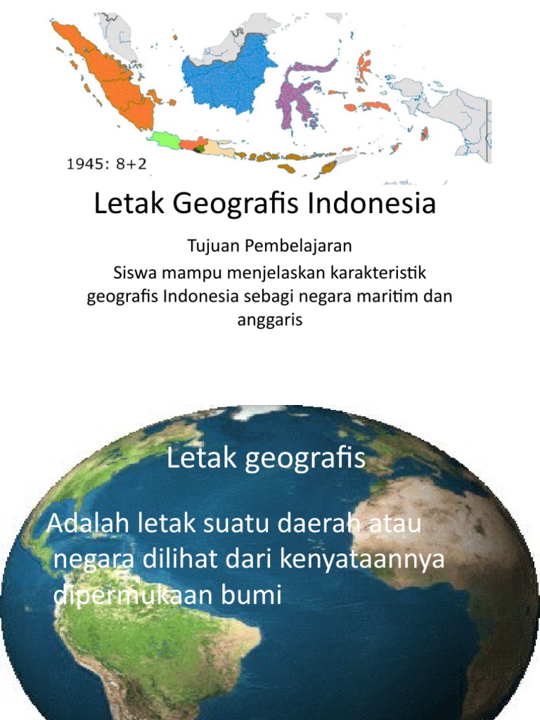 Letak Geografis Indonesia | PDF