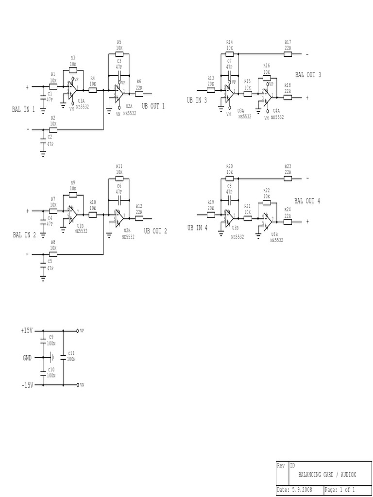 Bal Card Schematic PDF | PDF