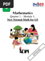 Grade 5 Mtap Reviewer With Answer Key | PDF | Ring Theory | Numbers