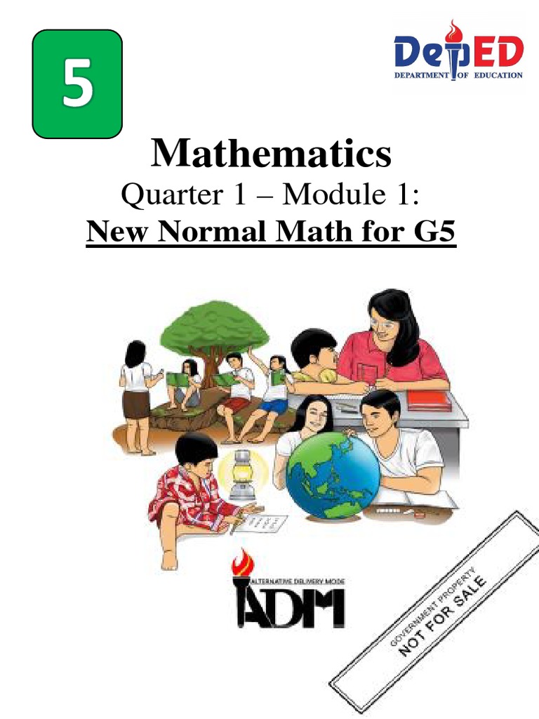 MATH 5 - Q1 - Mod1 PDF | PDF | Division (Mathematics) | Numbers