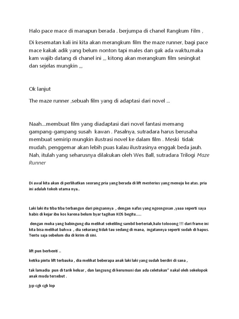 The Maze Runner | PDF