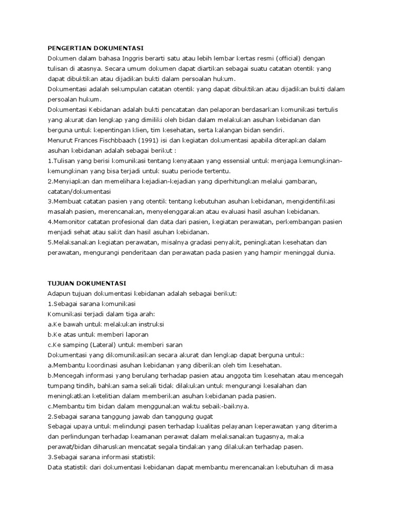 Tugas Dokumentasi | PDF