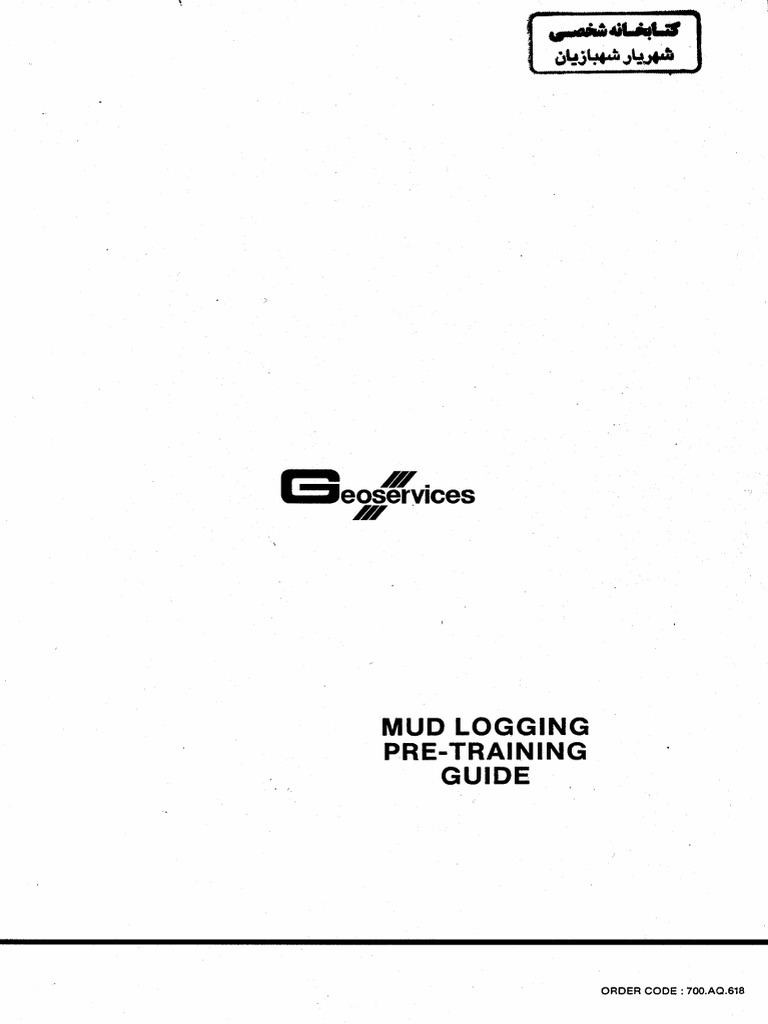 Mud Logging, Pre-Training Guide - GeoServices PDF | PDF