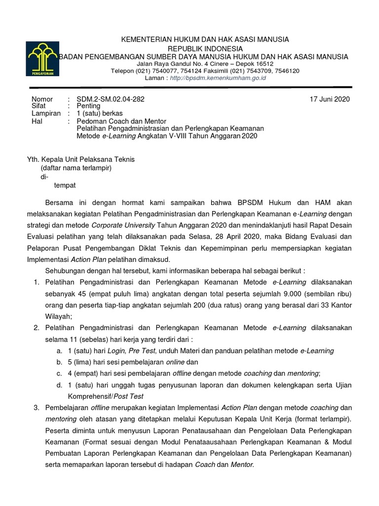 Pedoman Coach Mentor Gelombang 2 Perkap Aman | PDF