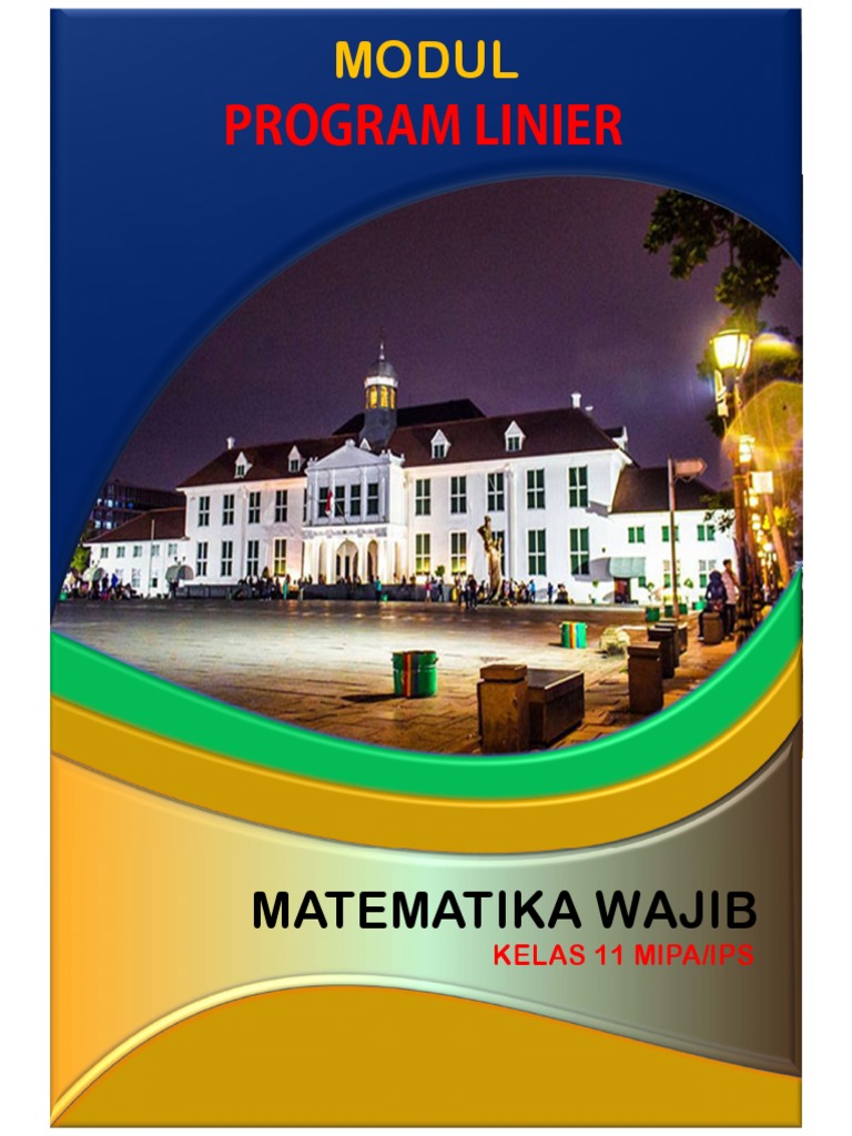 2W. Modul Program Linier | PDF