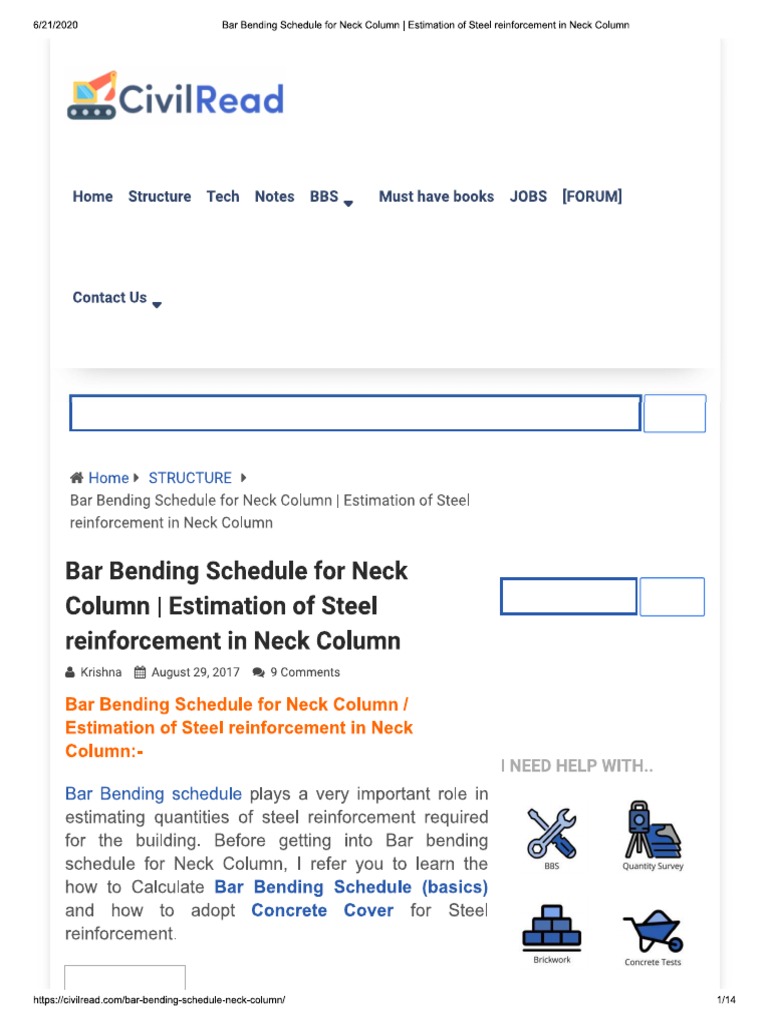 Bbs Columns PDF | PDF