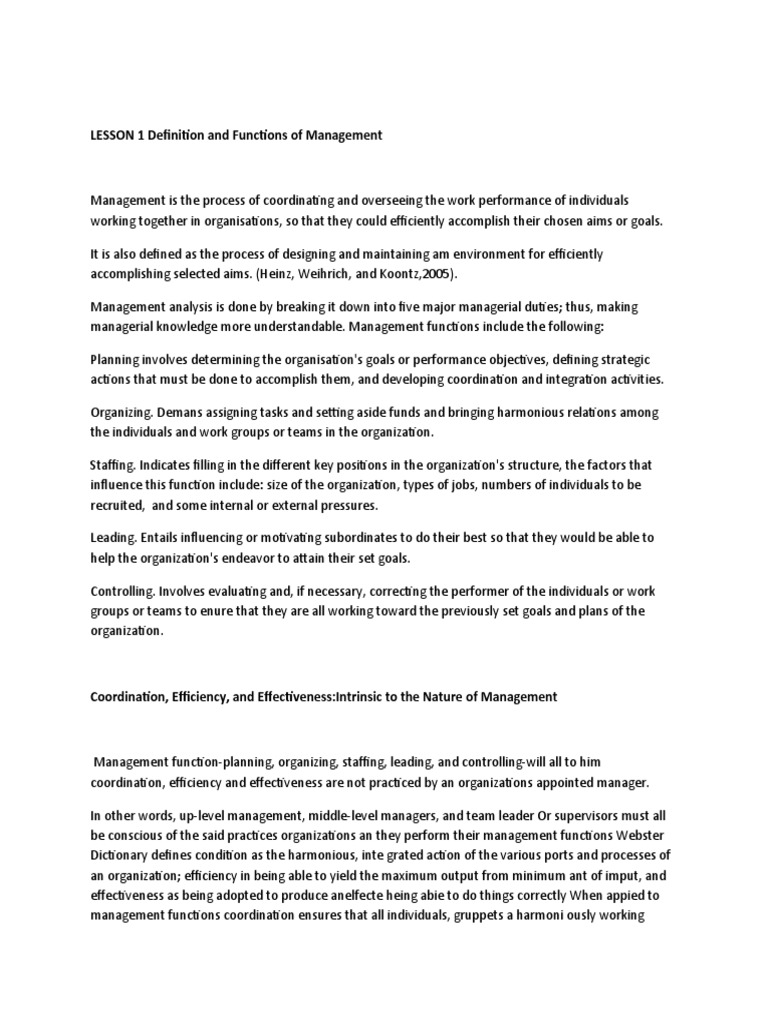 Management | PDF | Goal | Behavior Modification