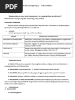 Banghay Aralin para Sa Pagsusulit | PDF