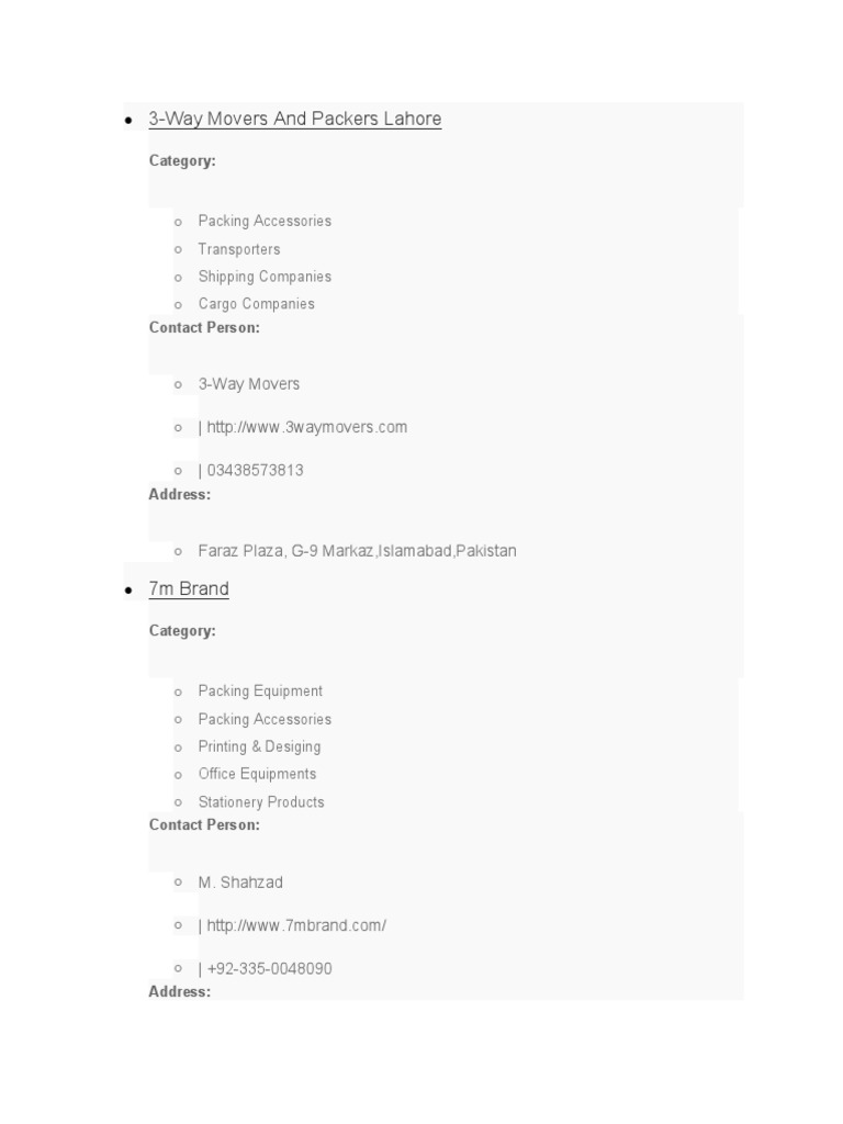List Fumigation 1 | PDF | Lahore | Packaging And Labeling