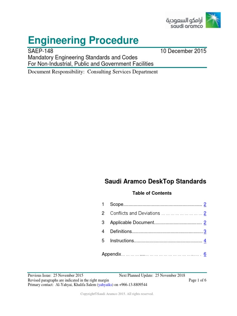 Saep 148 PDF | PDF | Safety | Saudi Arabia