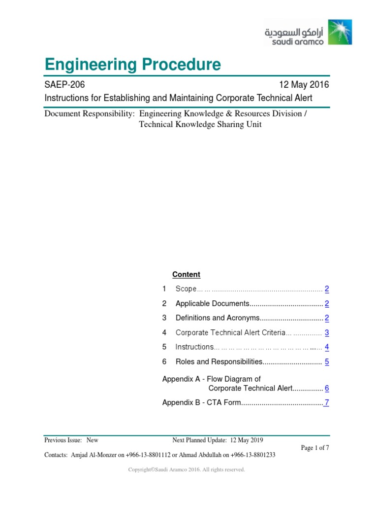 Saep 206 PDF | PDF | Safety | Central Processing Unit