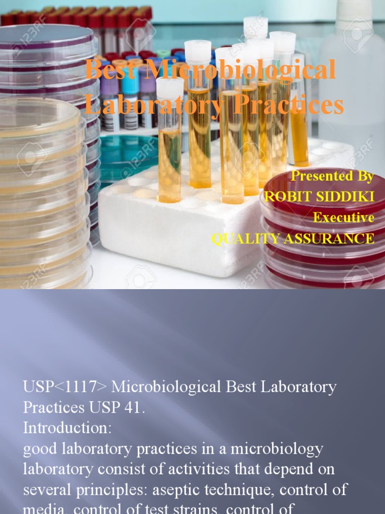 Best Microbiological Practices | PDF | Laboratories | Audit