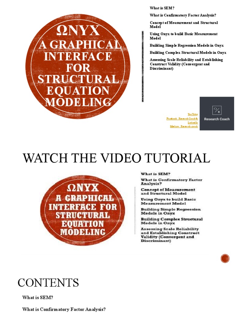 Structural Equation Modeling | PDF | Structural Equation Modeling ...
