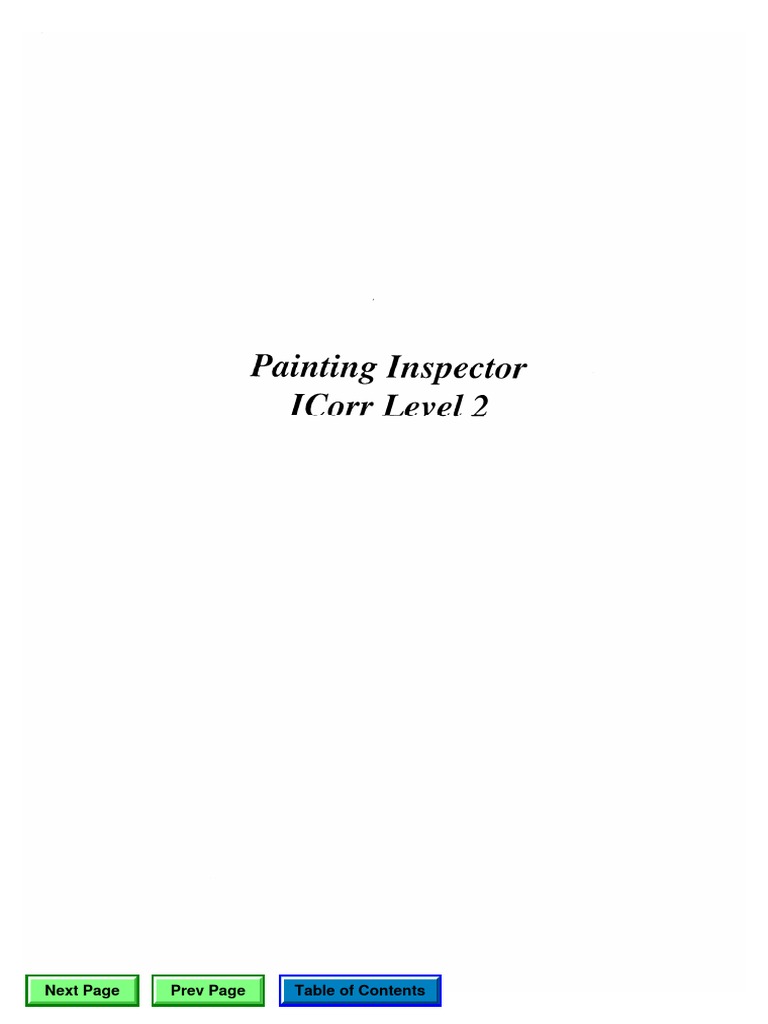 Paint Insp ICorr Level 2 Notes PDF | PDF | Paint | Volume