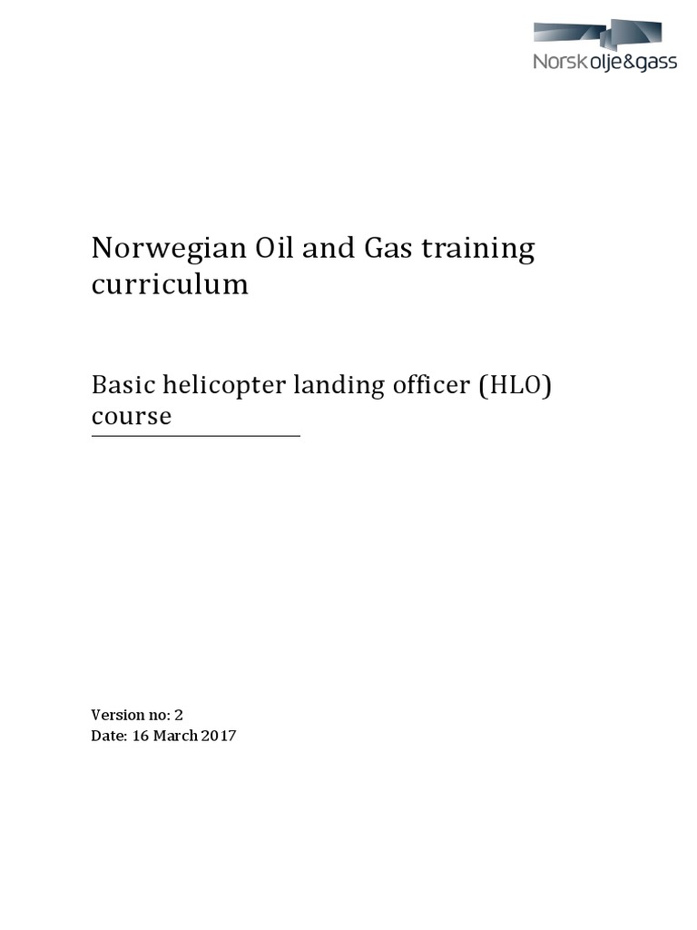 3 Basic Helicopter Landing Officer Hlo Course | PDF | Curriculum ...