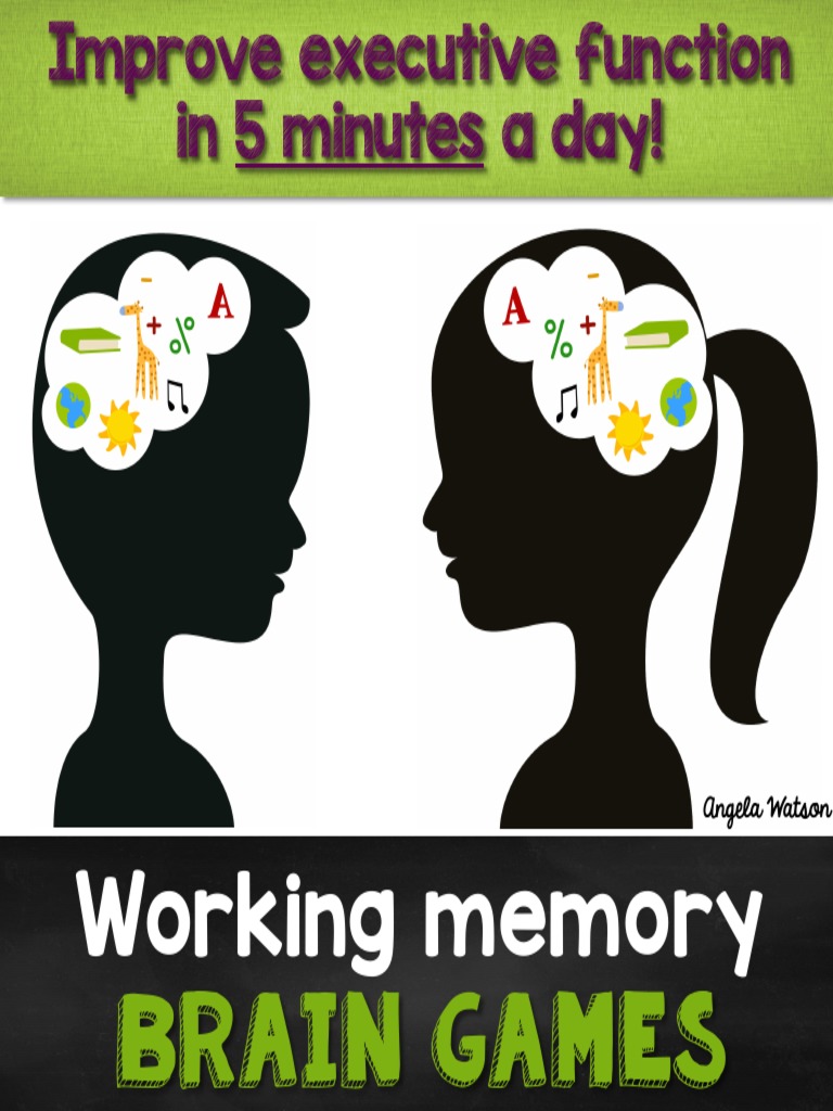 Working Memory Brain Games PDF | PDF | Working Memory | Memory