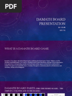 Sci Dama Rules | PDF | Cartesian Coordinate System | Teaching Mathematics