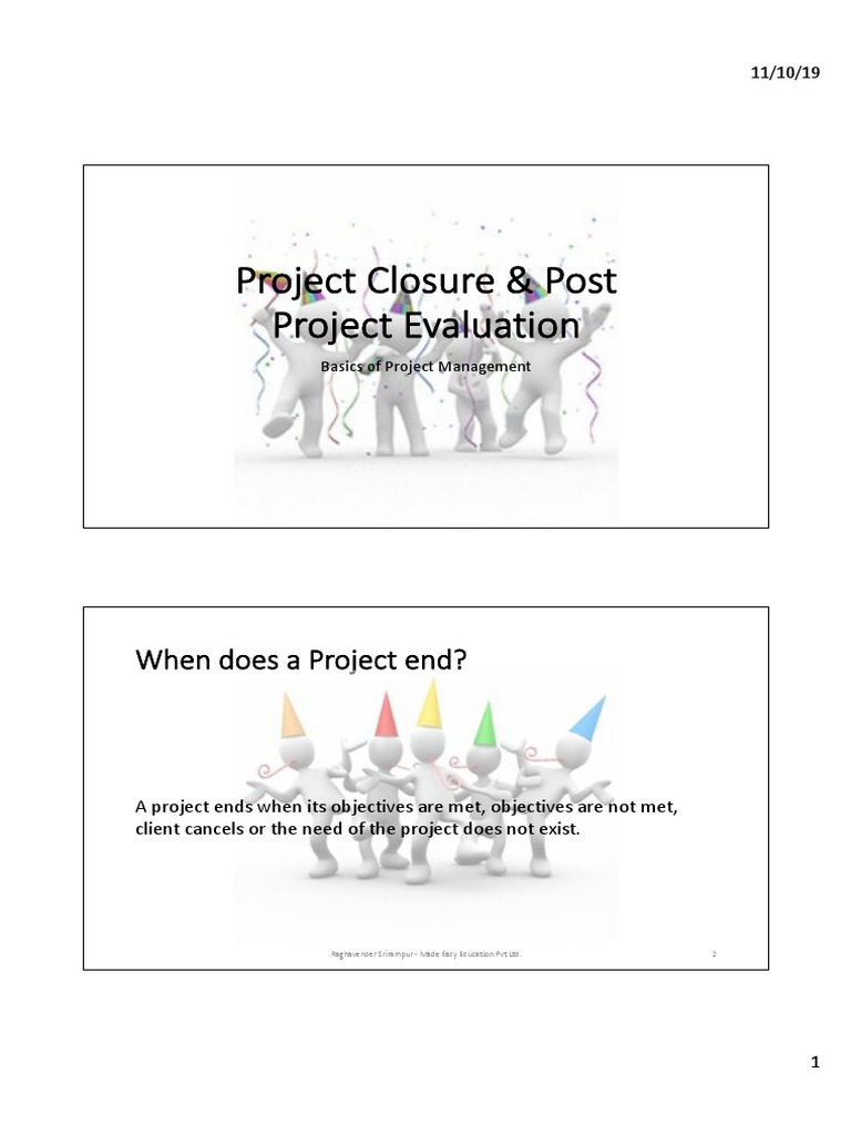 5 Project Closure | PDF | Audit | Project Management