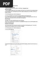Overview of MS Word Interface Features | PDF | Microsoft Word | Paragraph