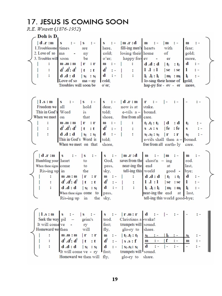 Jesus Is Coming Soon | PDF