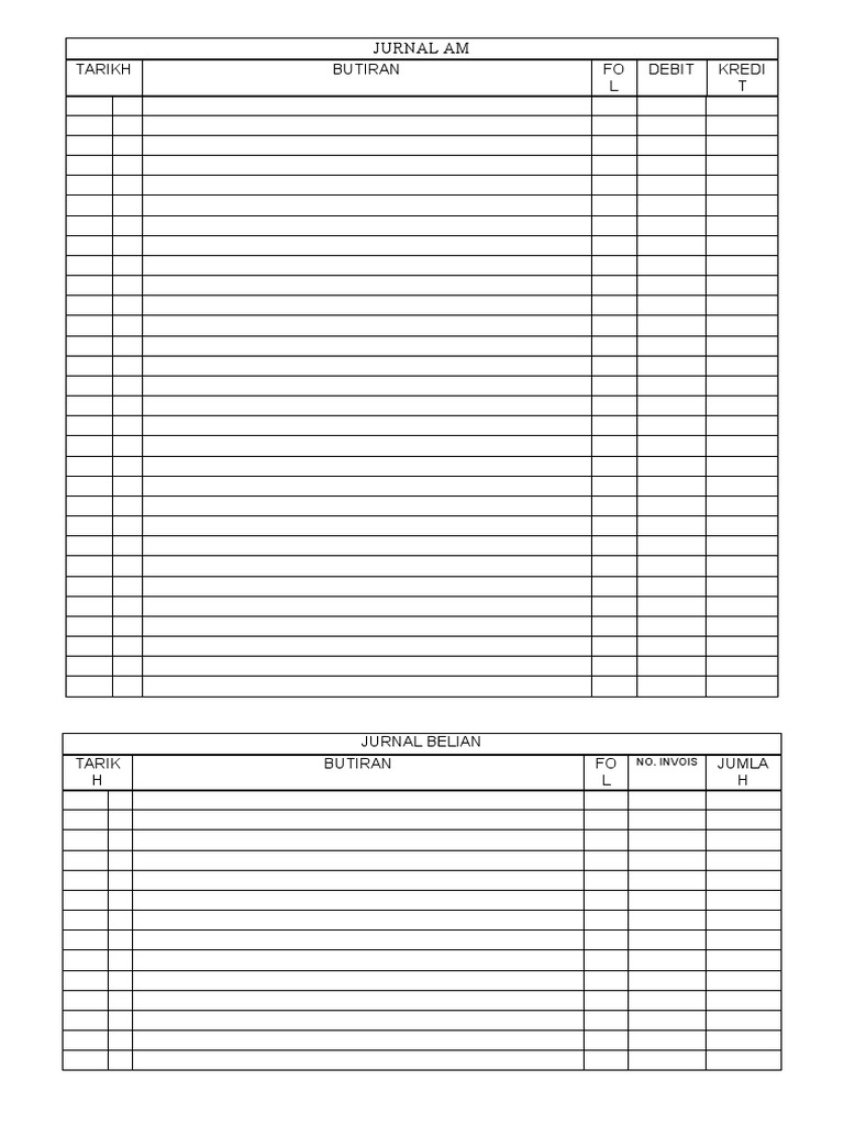JURNAL Am & Jurnal Khas | PDF