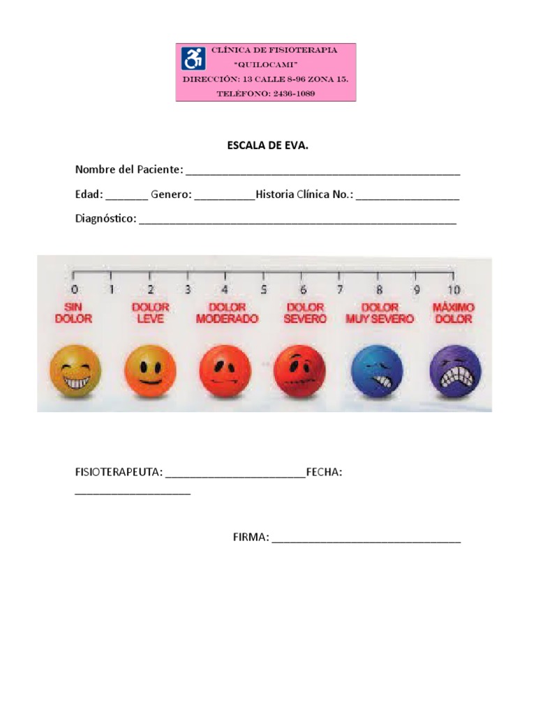 Escala de Eva | PDF