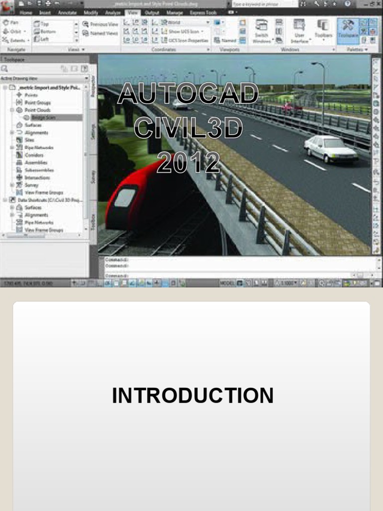 Civil 3d 1-ADNAN QADIR | PDF | Auto Cad | 3 D Computer Graphics