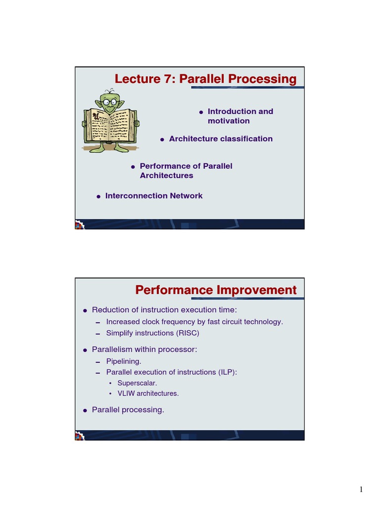Lec7 PDF | PDF | Parallel Computing | Central Processing Unit