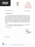 Dress Allowance Guidelines Update | PDF | Government Of India | Government