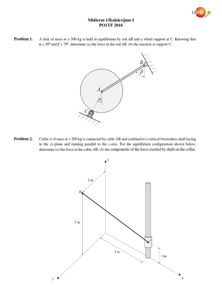 Midterm1 B - Solutions | PDF