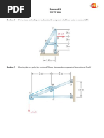 Engineering Statics: Equilibrium Basics | PDF | Force | Euclidean Vector