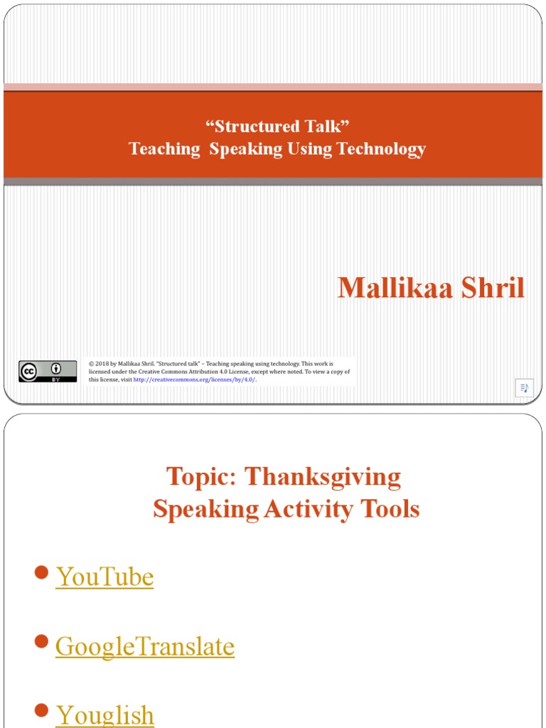 Giving A Structured Talk | PDF