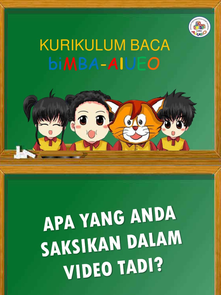 Kurikulum Baca biMBA-AIUEO Level 1 | PDF