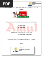 Amul Organisation Structure | PDF | Milk | Cooperative