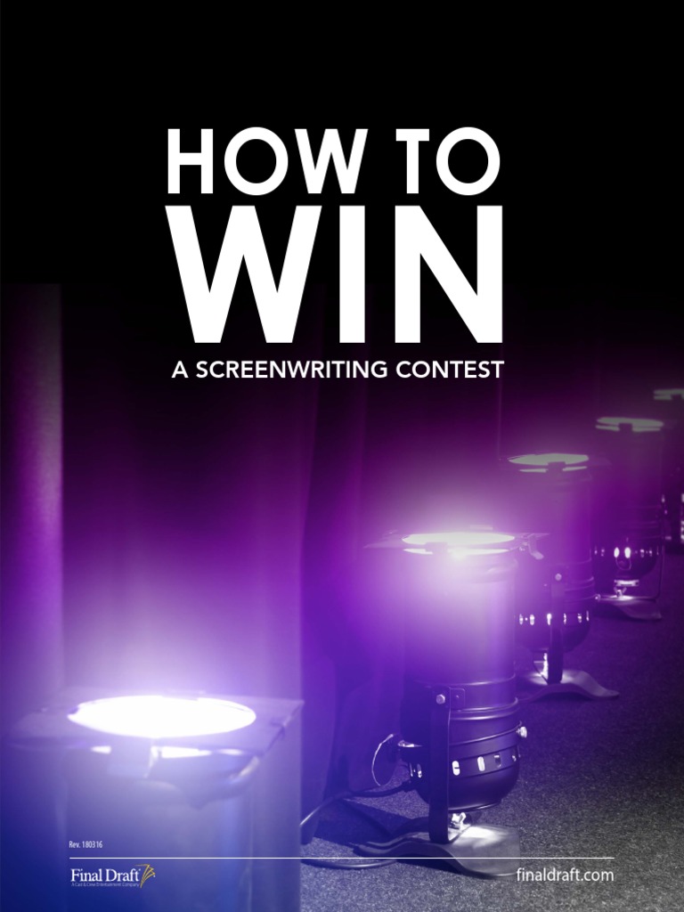 How To Win A Screenwriting Contest | PDF | Screenplay | Screenwriting