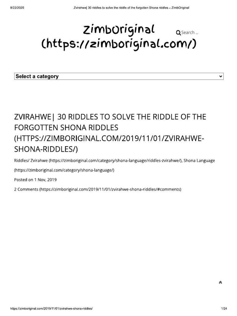 Zvirahe PDF | PDF