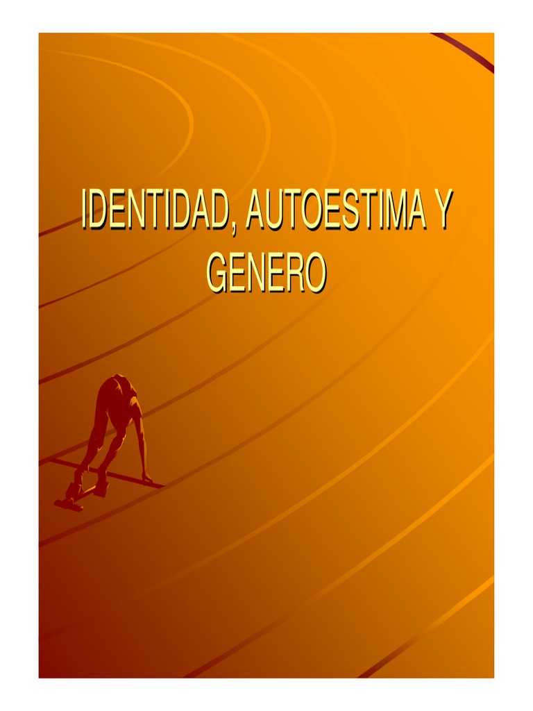 Identidad, Autoestima y Género: Claves Esenciales | PDF