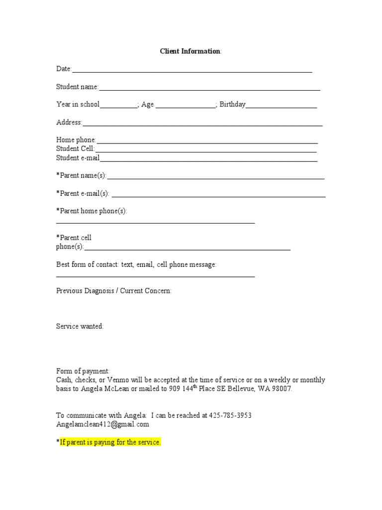 Client Inventory 2020 | PDF